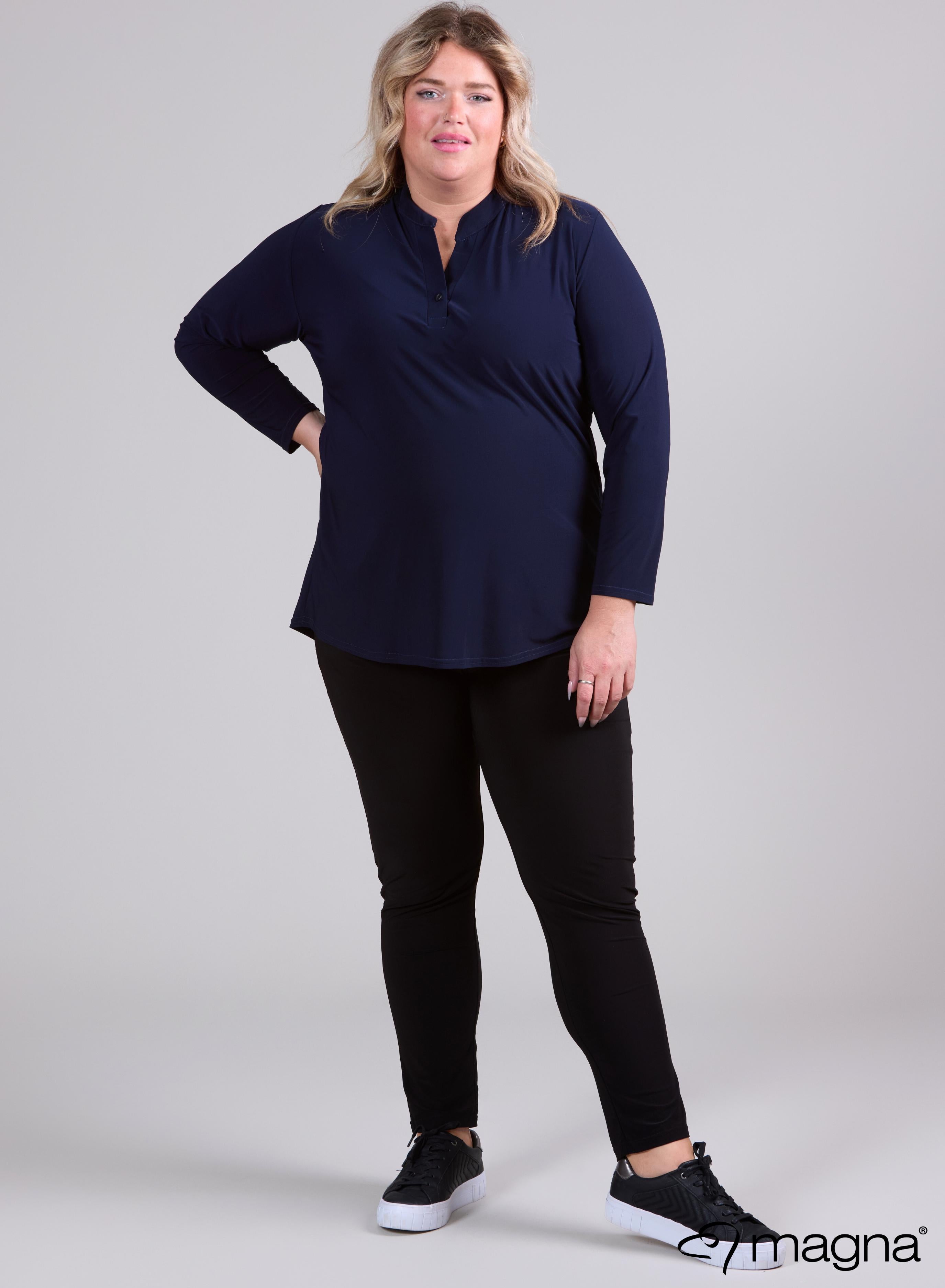 Magna Long Sleeve Top Navy – MyStyleSquad
