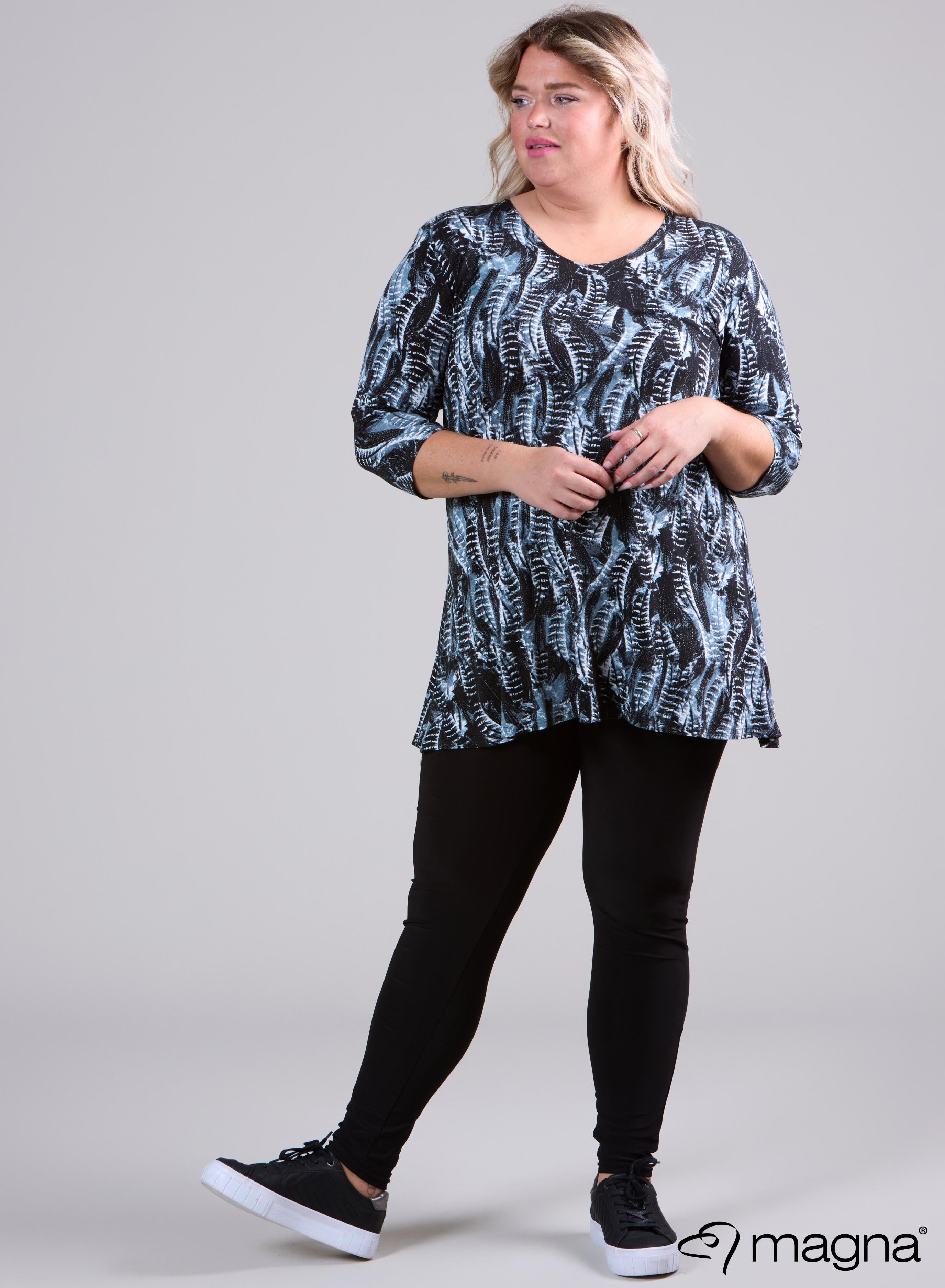 Magna A-line Long Shirt / Tunic Safari Navy – MyStyleSquad