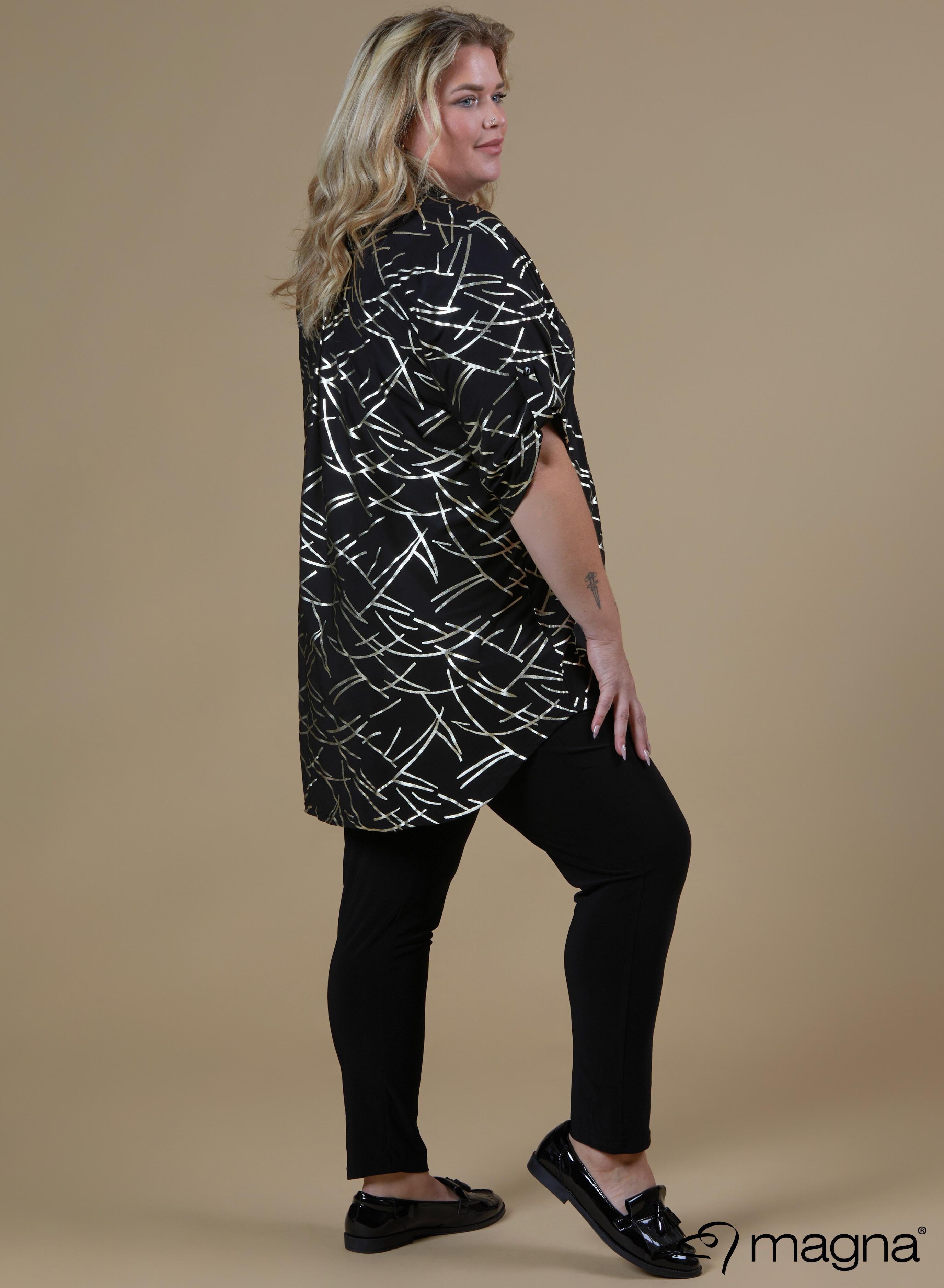 Magna Flowy String Tunic Golden Lines – MyStyleSquad