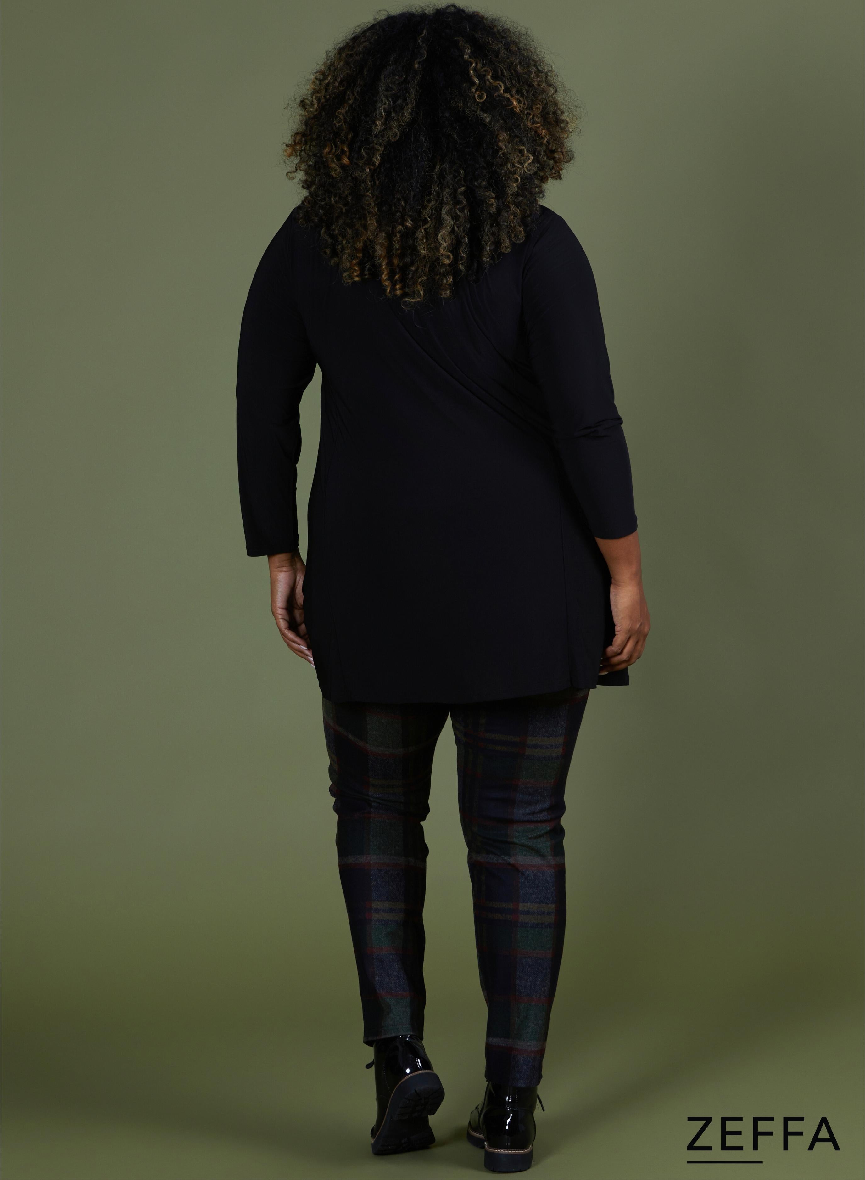 Zeffa A-Line Tunic Black – MyStyleSquad